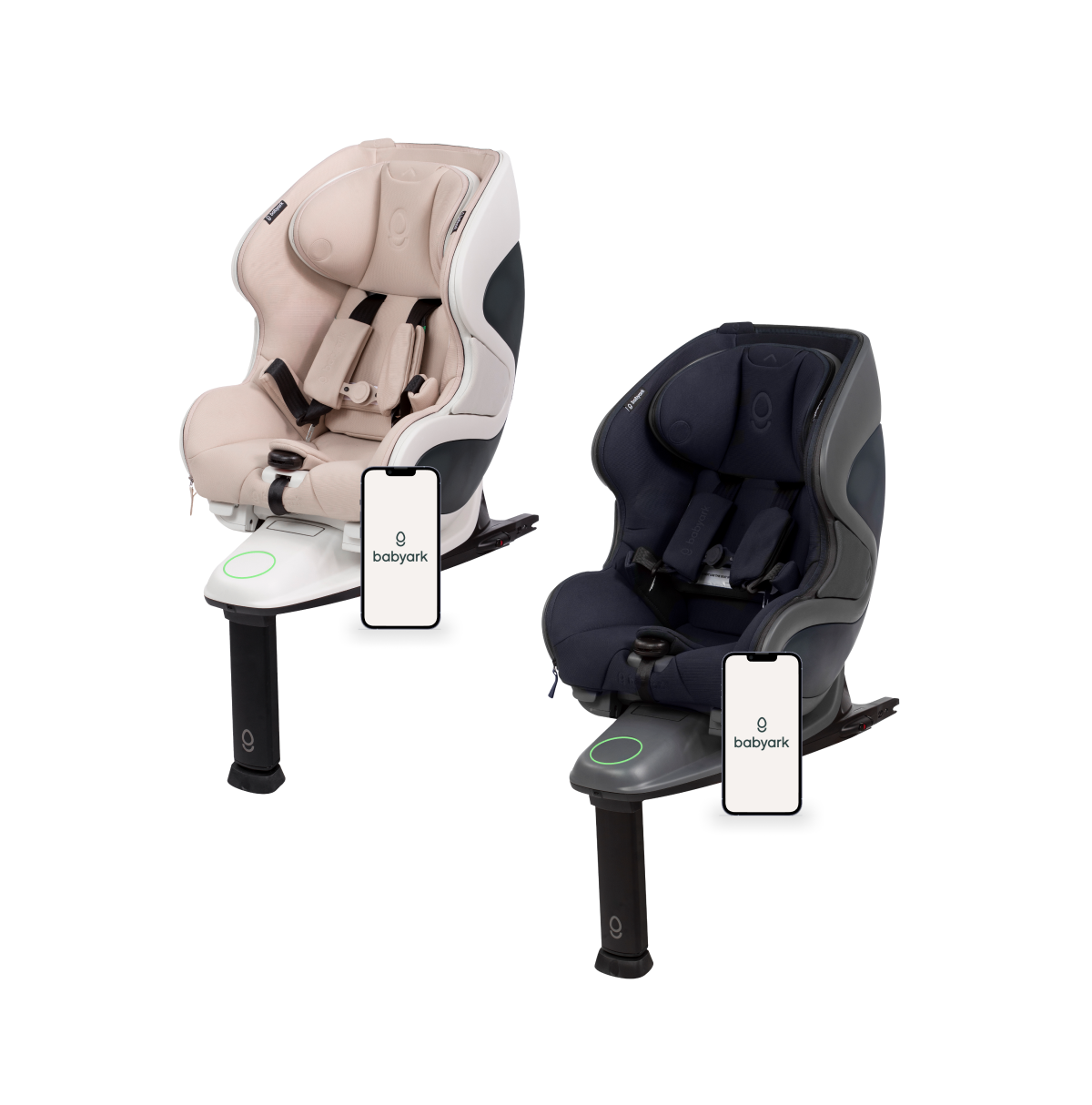 Smart Family Bundle | 2 Smart Car Seats, App-Connected Bases – babyark