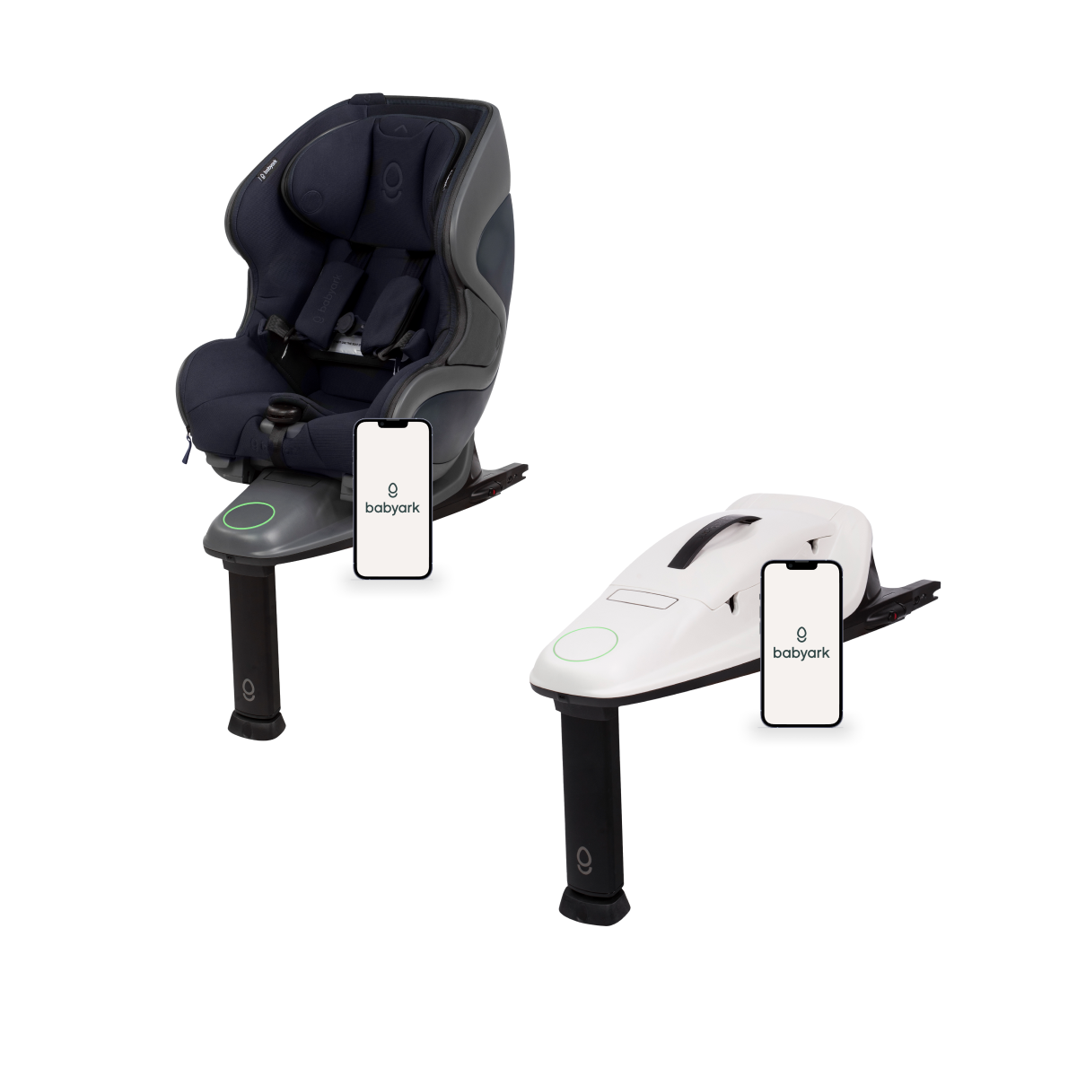 Smart Bases Bundle | App-Connected Car Seat, Extra Base | babyark