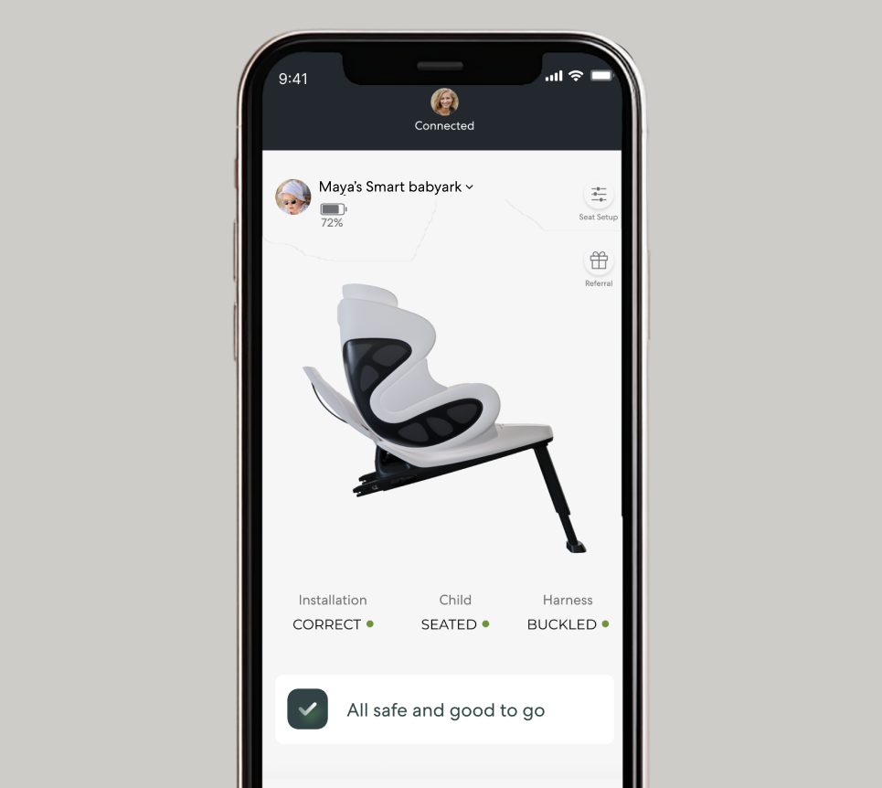 babyark Convertible Car Seat - Smart